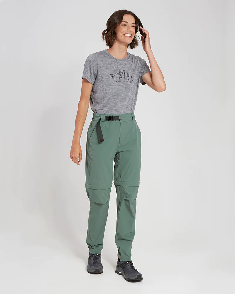 Xtm Wye River Womens Zip Off Hiking Pants Byron Bay Camping And Disposals