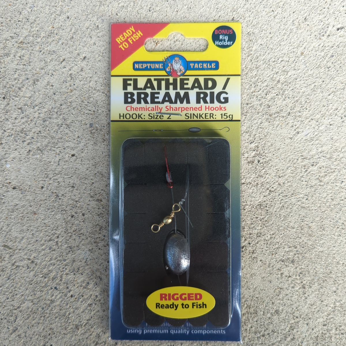 Neptune Tackle Flathead/Bream Rig - Size 2 Hook – Byron Bay Camping ...