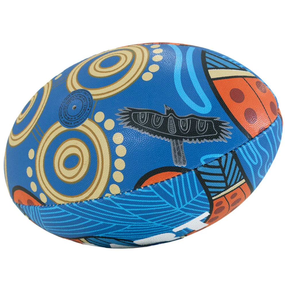 Hart Rugby League Ball Senior With Art – Byron Bay Camping & Disposals