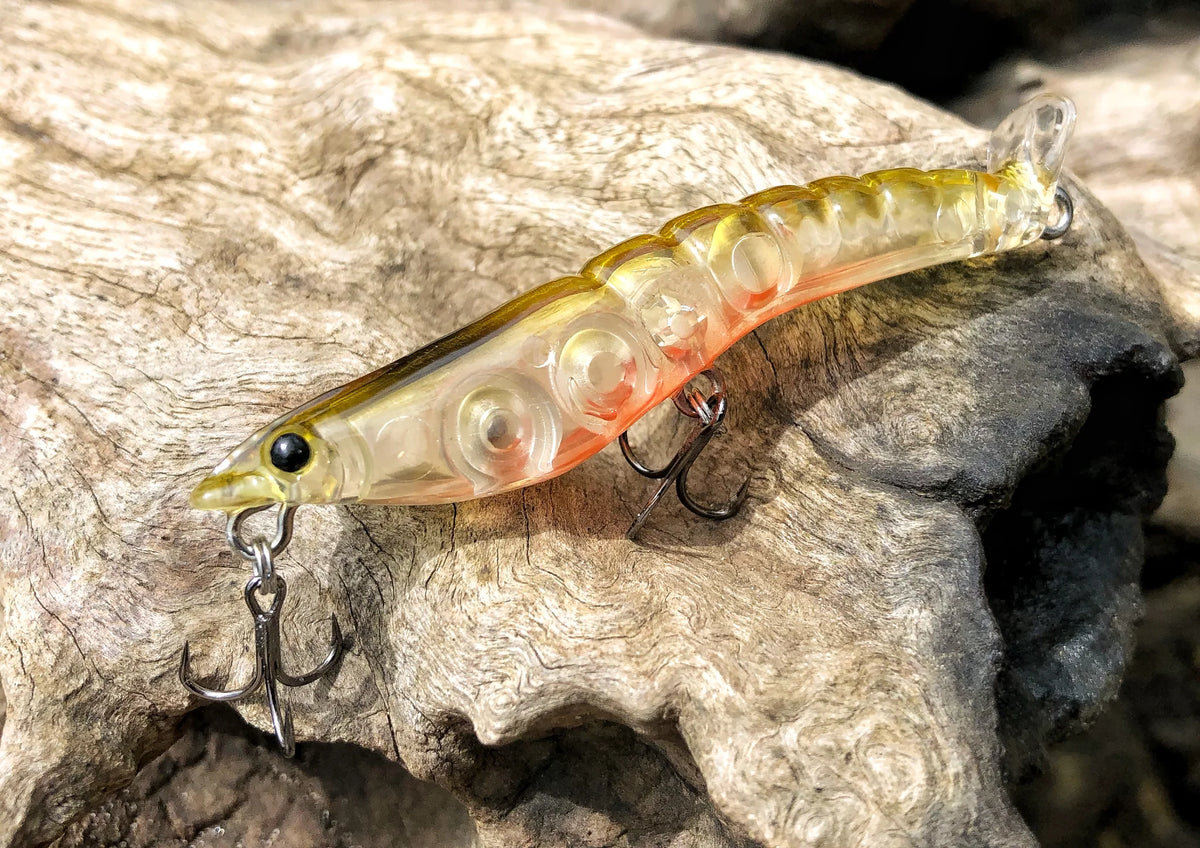 MMD Splash Prawn Floating Lure 70mm - Honey Bee – Byron Bay Camping ...
