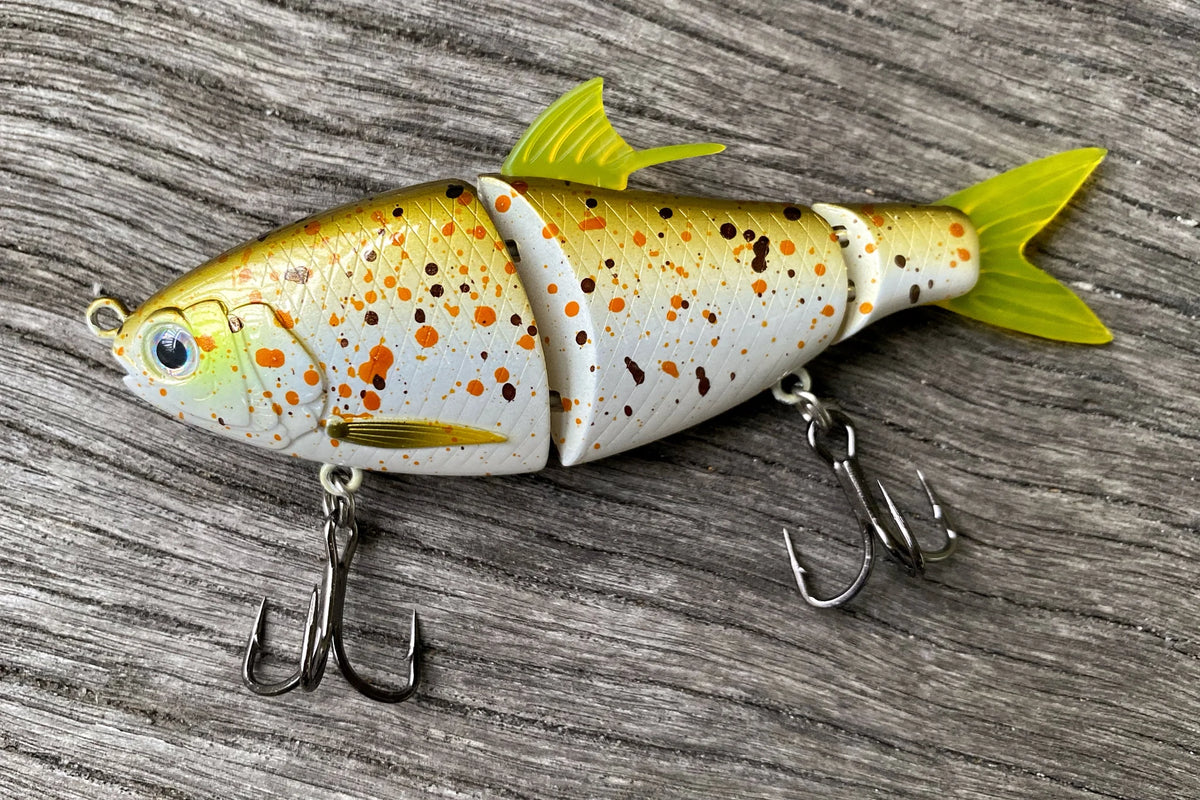 MMD Bony Swim Sinking Lure - Spangled Perch – Byron Bay Camping & Disposals