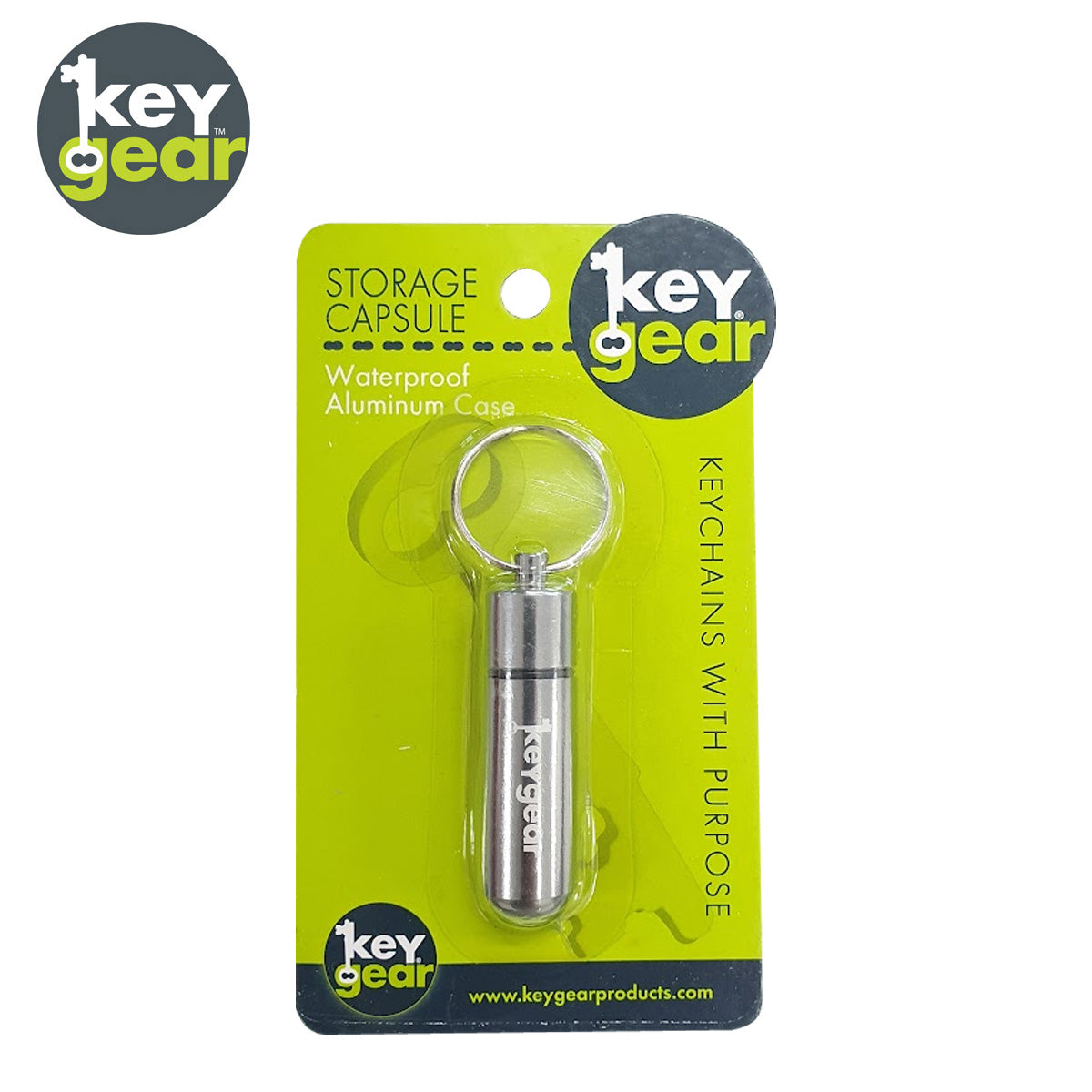 Key Gear Waterproof Aluminium Storage Capsule – Byron Bay Camping ...
