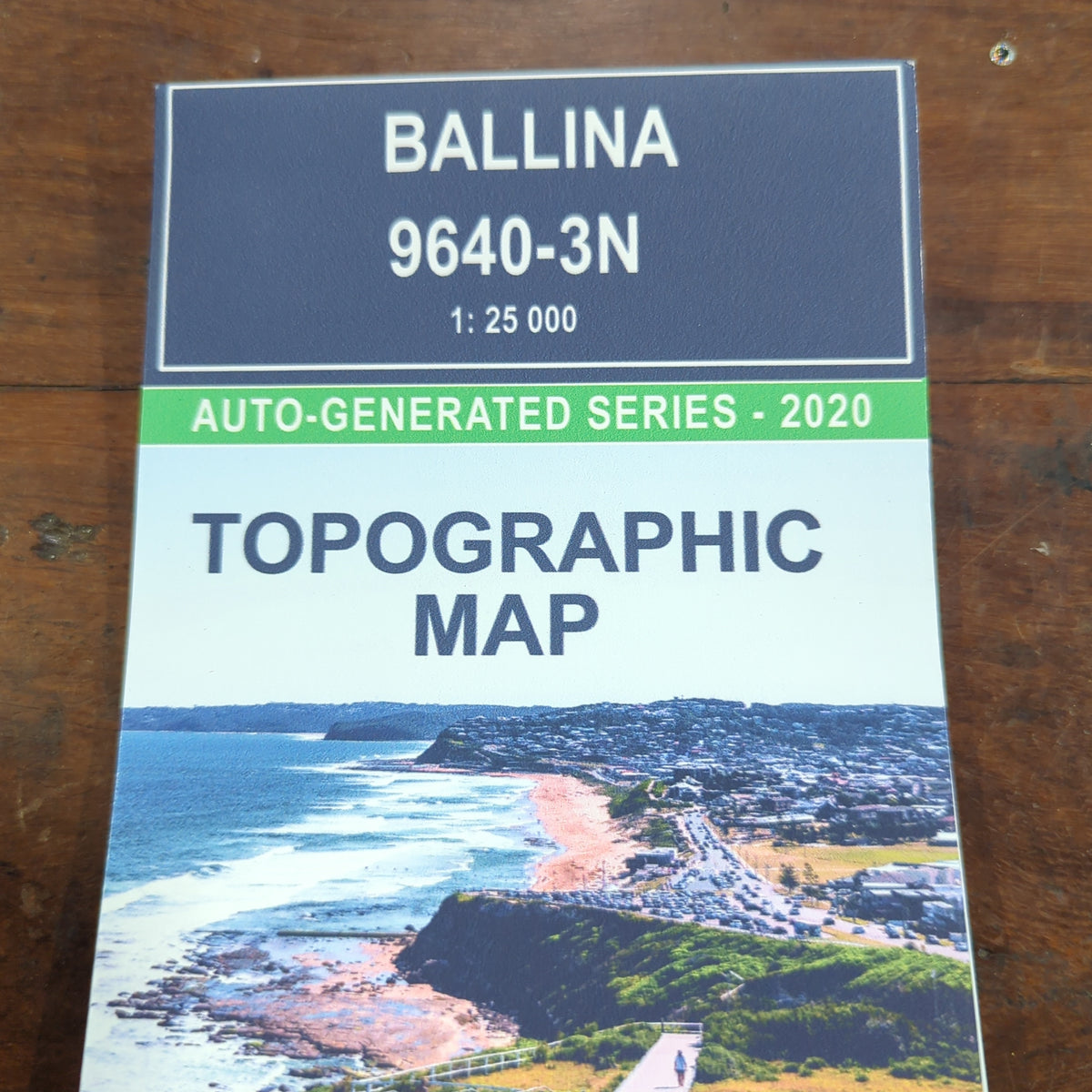 Topographic Map - Ballina – Byron Bay Camping & Disposals