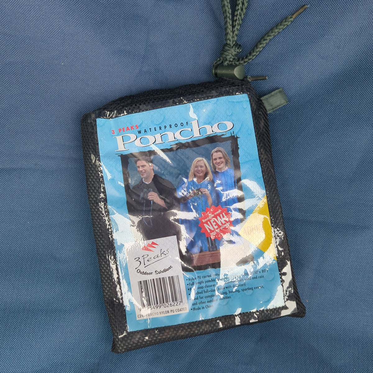 3 Peaks Nylon Poncho – Byron Bay Camping & Disposals