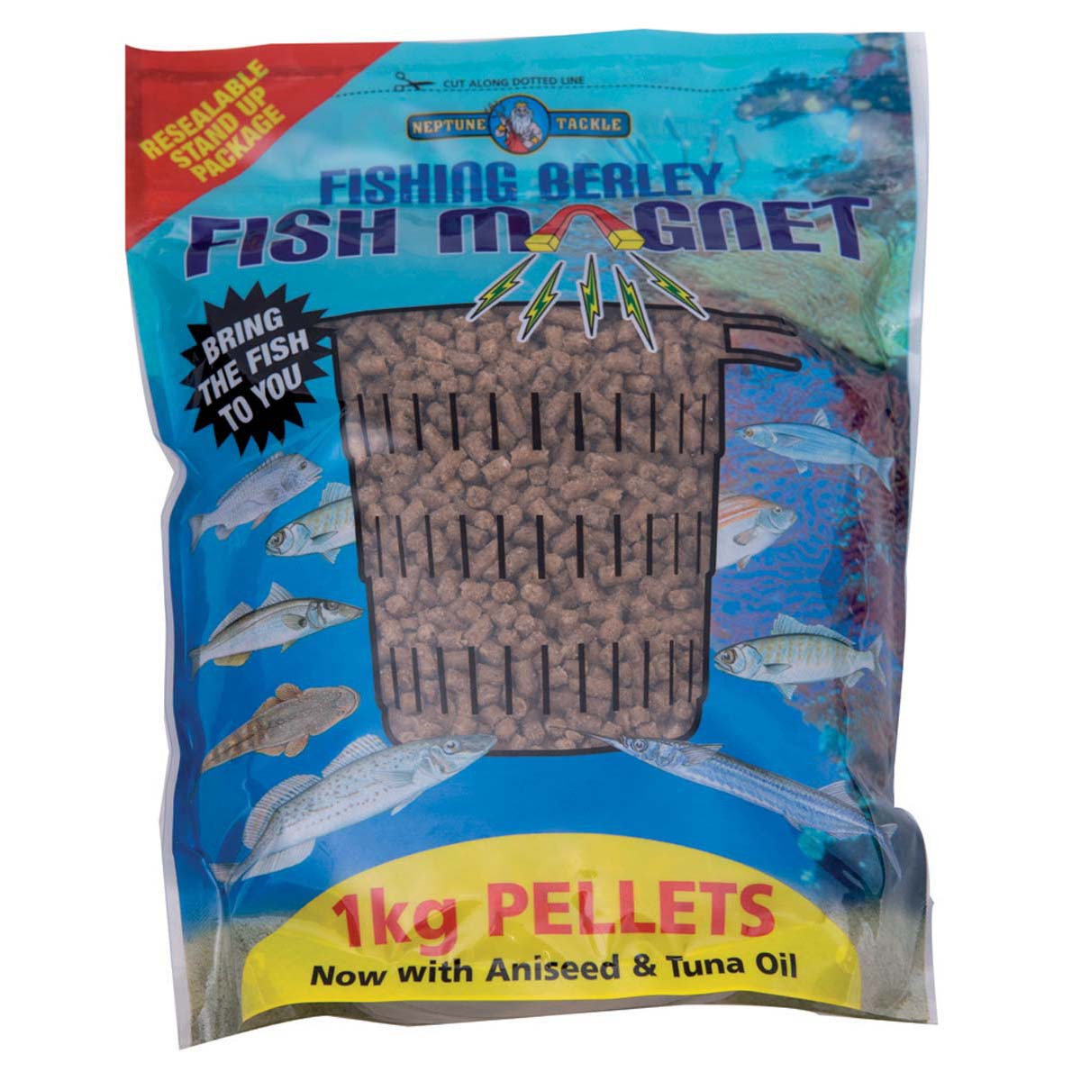 Neptune Tackle Fish Magnet Fishing Berley - 1kg Pellets – Byron Bay ...