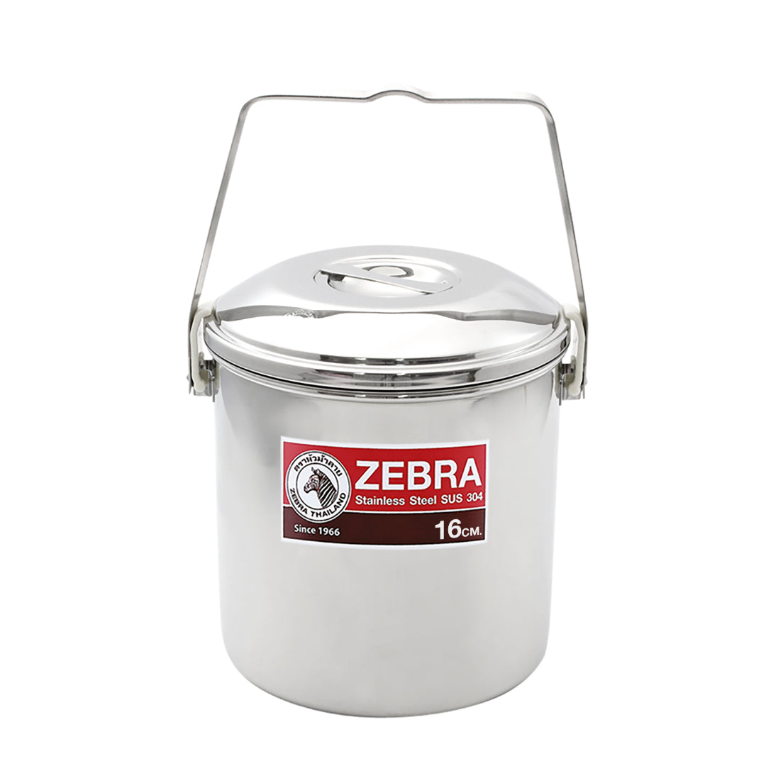 Zebra Thailand Stainless Steel Billy Pot - 16cm – Byron Bay Camping ...