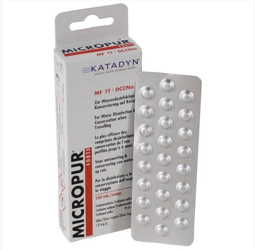 Katadyn Micropur Forte Tablets - 100 Pack – Byron Bay Camping & Disposals